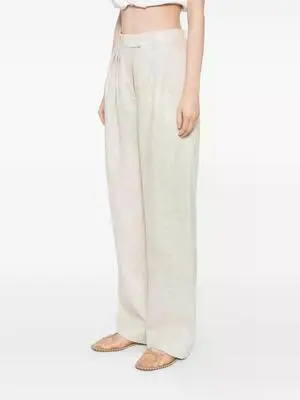 Posse Louis Straight-leg Trousers - Neutrals