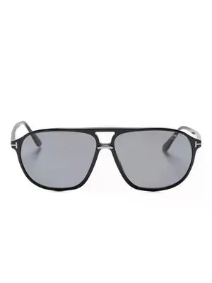 TOM FORD Pilot-frame Sunglasses - Black