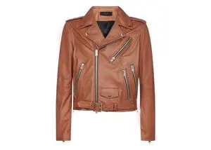 Amiri Leather Biker Jacket