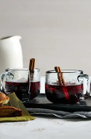THE COLLECTIVE HOME Pebbled Mugset Of 2