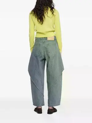 JW Anderson Panelled Straight Leg Trousers - Grey