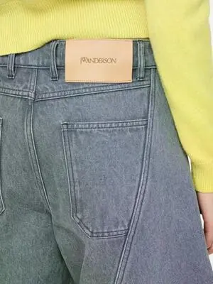 JW Anderson Panelled Straight Leg Trousers - Grey