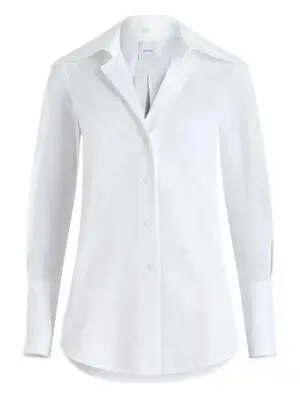 PATOU Long-sleeve Cotton Shirt