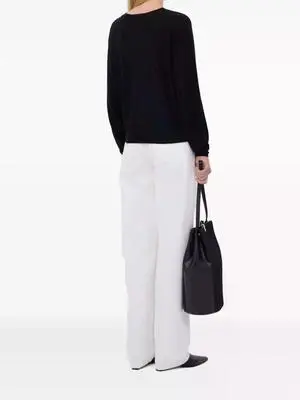 Loulou De Saison Angus Drop-shoulder Ribbed Sweater