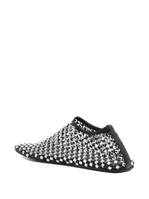 Christopher Esber Minette Embellished Ballet Flats