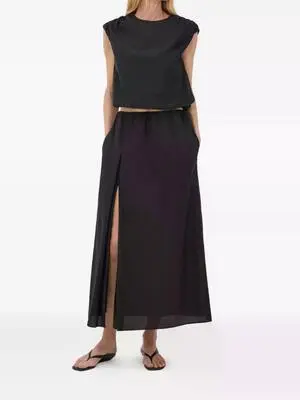 Loulou De Saison Gathered-shoulders Blouse