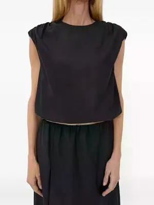 Loulou De Saison Gathered-shoulders Blouse