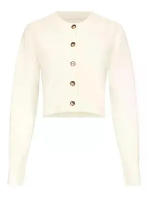 Loulou De Saison Ribbed Cashmere Cardigan