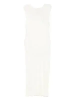 Loulou De Saison Ada Pleated Sleeveless Midi Dress