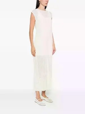 Loulou De Saison Ada Pleated Sleeveless Midi Dress