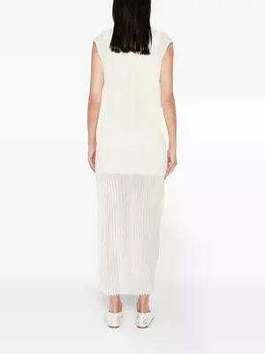 Loulou De Saison Ada Pleated Sleeveless Midi Dress
