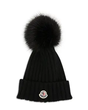 Women's Moncler Black Hats