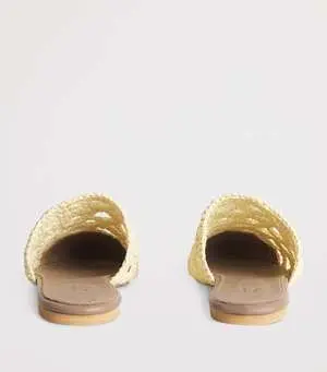 RAMLA Raffia Mules