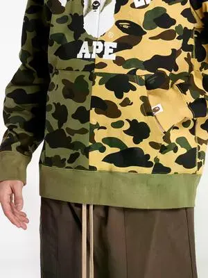 A BATHING APE Camo-print Hoodie