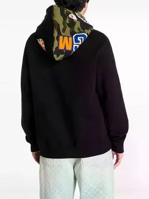 A BATHING APE Camo Shark Full Zip Hoodie