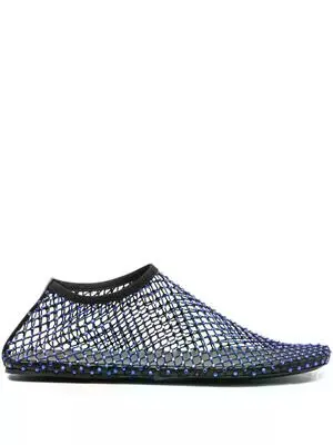 Christopher Esber Minette Embellished Ballet Flats - Black
