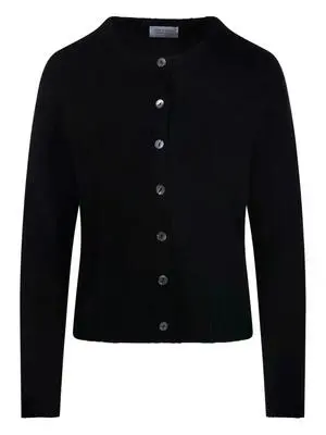 BEYOU Button-front Cardigan - Black