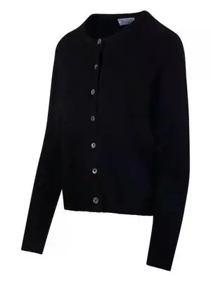 BEYOU Button-front Cardigan - Black