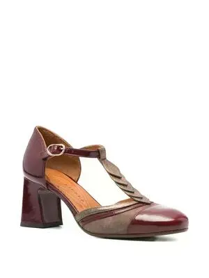 Chie Mihara 70mm T-bar Block-heel Pumps