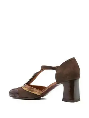 Chie Mihara 65mm T-bar Block-heel Pumps