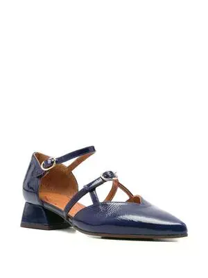 Chie Mihara 30mm Double-buckle Heeled Pumps