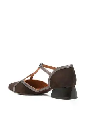 Chie Mihara T-bar Block-heel Pumps