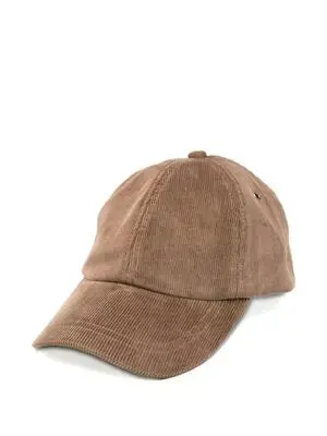 Paul Smith Corduroy Cap - Brown