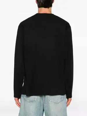 MSGM Logo-print Long-sleeve T-shirt