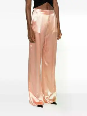 Alberta Ferretti Satin Trousers