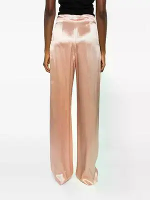 Alberta Ferretti Satin Trousers
