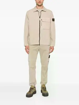 Stone Island Zip-front Patch-pocket Jacket