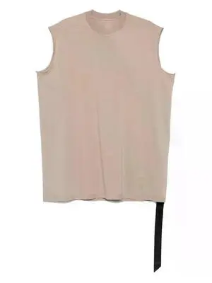 Rick Owens Crew-neck Sleeveless Tank Top - Neutrals