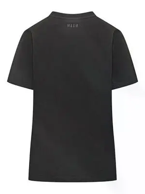 MSGM Bow-embellished T-shirt