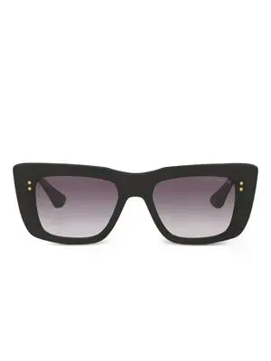Dita Square-frame Sunglasses - Black