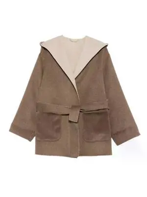 Seventy Hooded Belted Coat