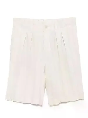 Issey Miyake Edge-ensemble Shorts - Neutrals
