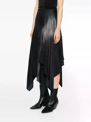 Yohji Yamamoto Asymmetric Mid Skirt