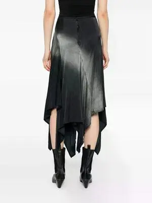 Yohji Yamamoto Asymmetric Mid Skirt