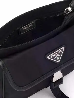 Prada Logo-plaque Messenger Bag