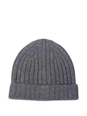 BEYOU Ribbed Beanie Grey