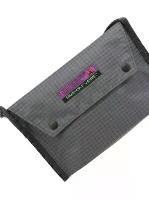 RAYON VERT Grid-pattern Flap Shoulder Bag