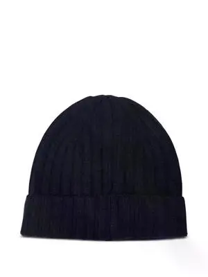 BEYOU Ribbed Beanie Black
