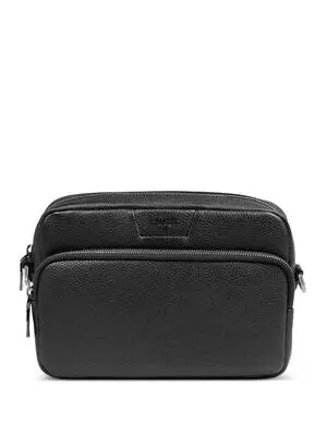 LANCEL Leather Double-zip Clutch - Black