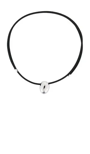 CENDRE Jean Necklace - Metallic Silver