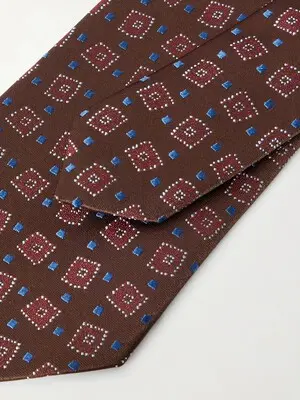 Charvet 8.5cm Silk-jacquard Neck Tie