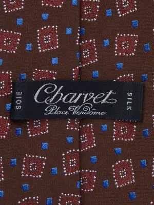 Charvet 8.5cm Silk-jacquard Neck Tie