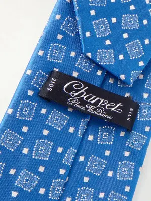 Charvet 8.5cm Silk-jacquard Neck Tie