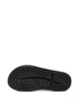 Undercover Chain-print Flat Mules