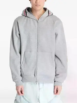 A BATHING APE Shark-hood Zip-up Hoodie - Grey