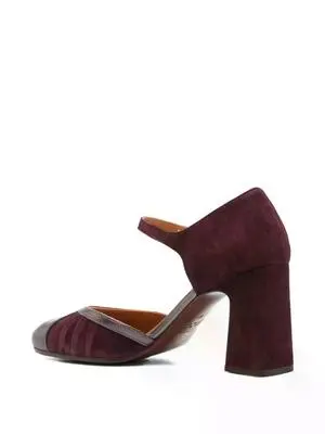 Chie Mihara Block Heel Ankle-strap Pumps